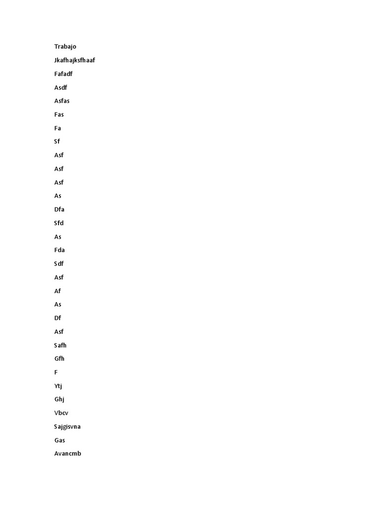 Trabajo Jkafhajksfhaaf Fafadf Asdf Asfas Fas Fa SF Asf Asf Asf As Dfa ...