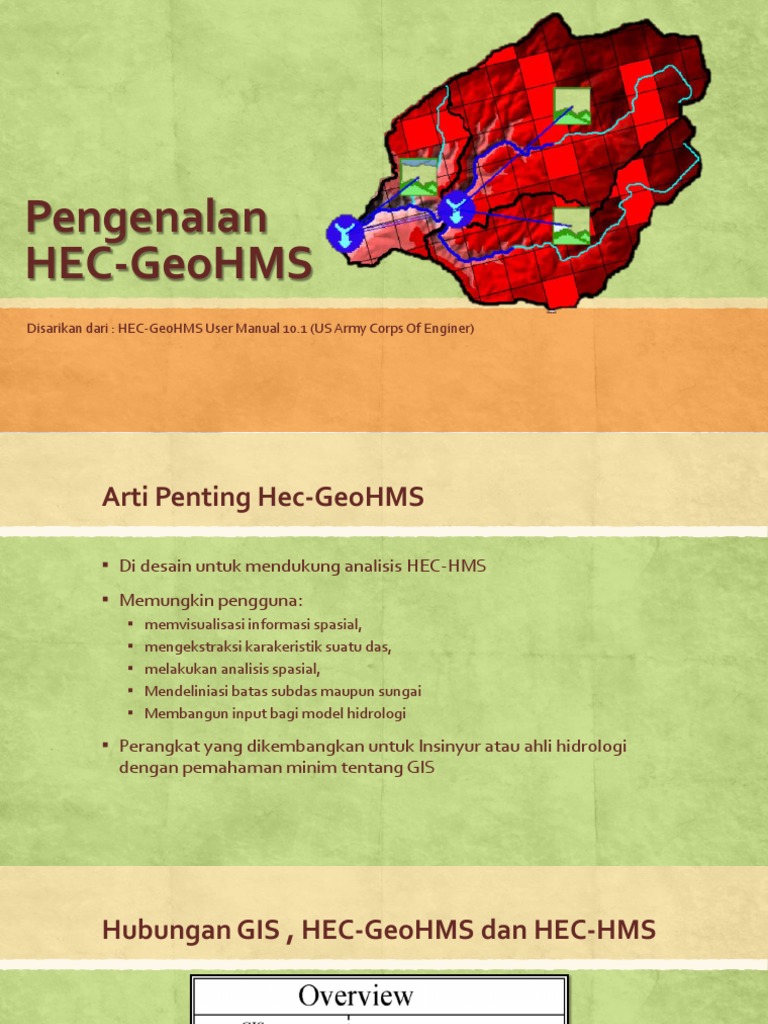 Panduan HEC-GeoHMS untuk Insinyur | PDF