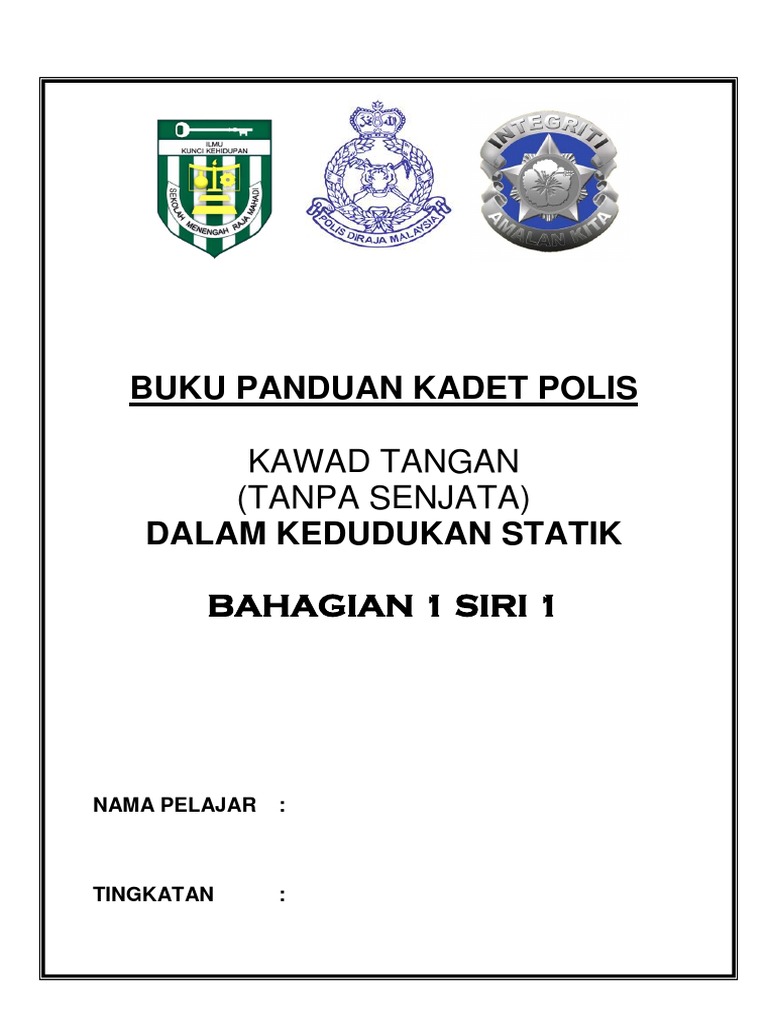 Buku Panduan Kadet Polis | PDF