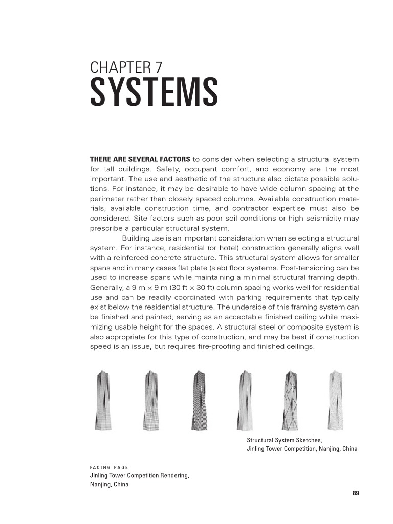 Designing Tall Buildings Structure As Architecture-103-134 | PDF | Beam ...