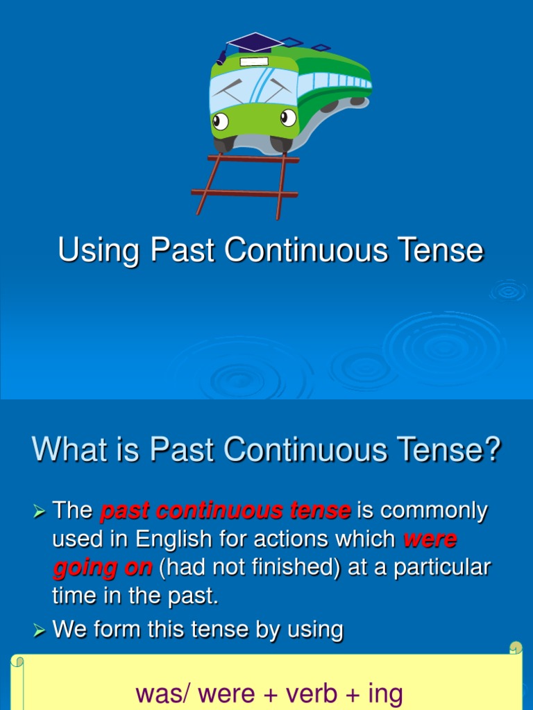 Past Continuous Tense | PDF | Grammatical Tense | Rules