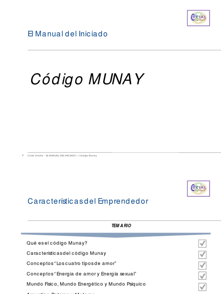Los Codigo-Andinos: El Código de Munay | PDF