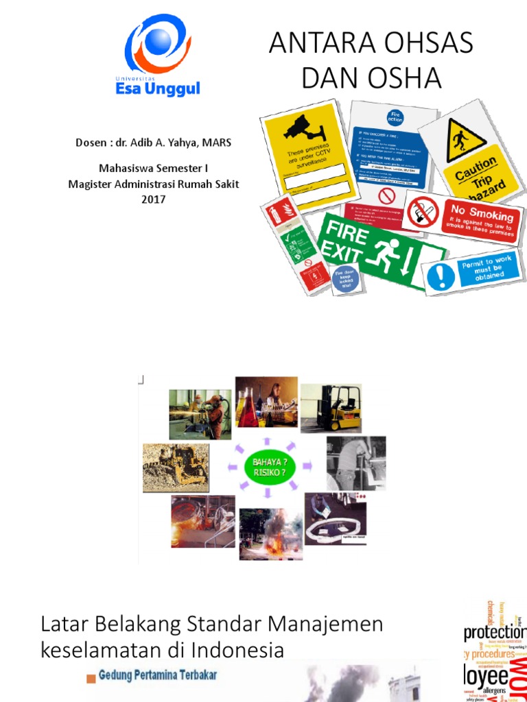 Perbandingan OHSAS dan OSHA | PDF | Bisnis | Komputer