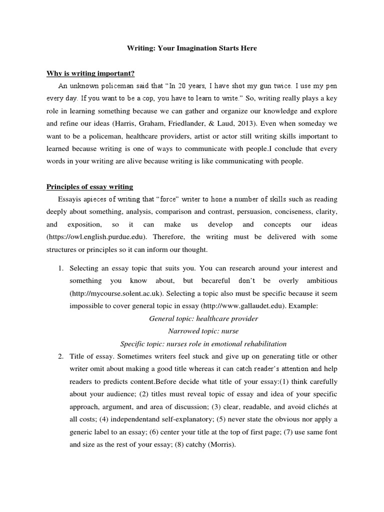Essential Guide to Effective Essay Writing | PDF | Essays | Argument
