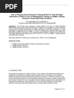 ASME Code Case 2235 | PDF | Ultrasound | Nondestructive Testing