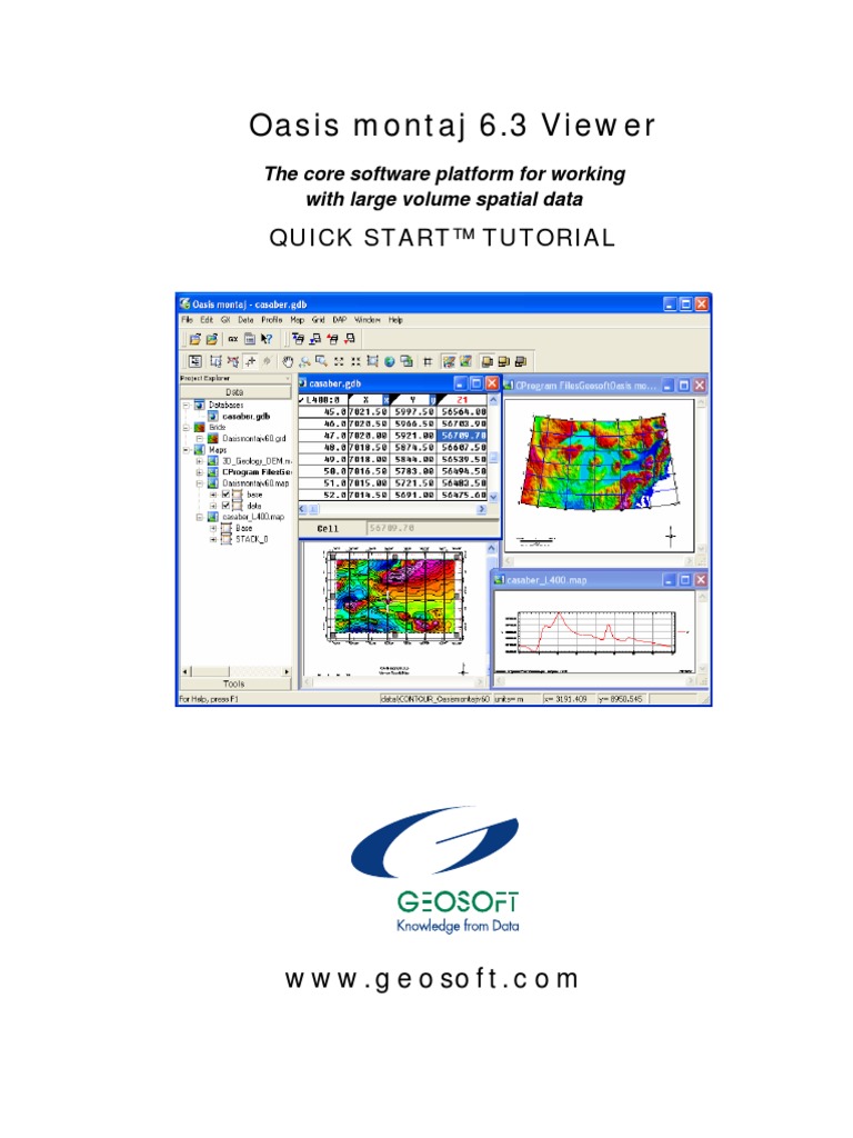 Oasis Montaj Viewer Tutorial | PDF | Metadata | Spreadsheet