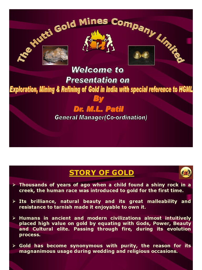 HGML | PDF | Gold | Mining