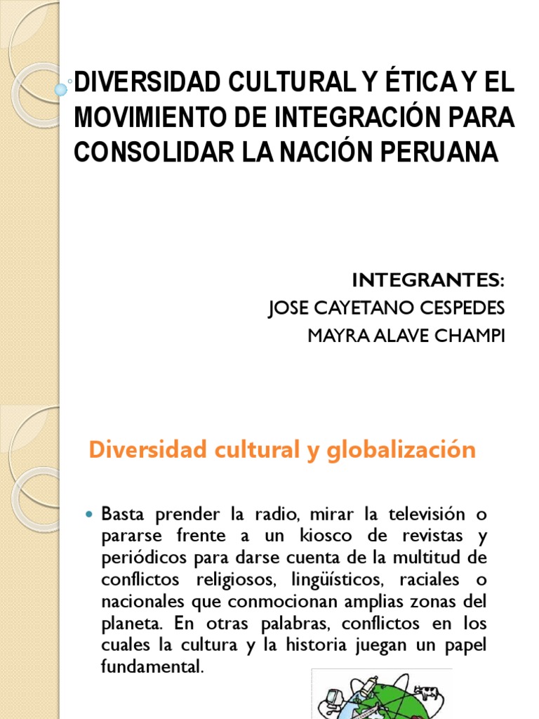 Diversidad Cultural y Ética | Diversidad cultural | Pobreza