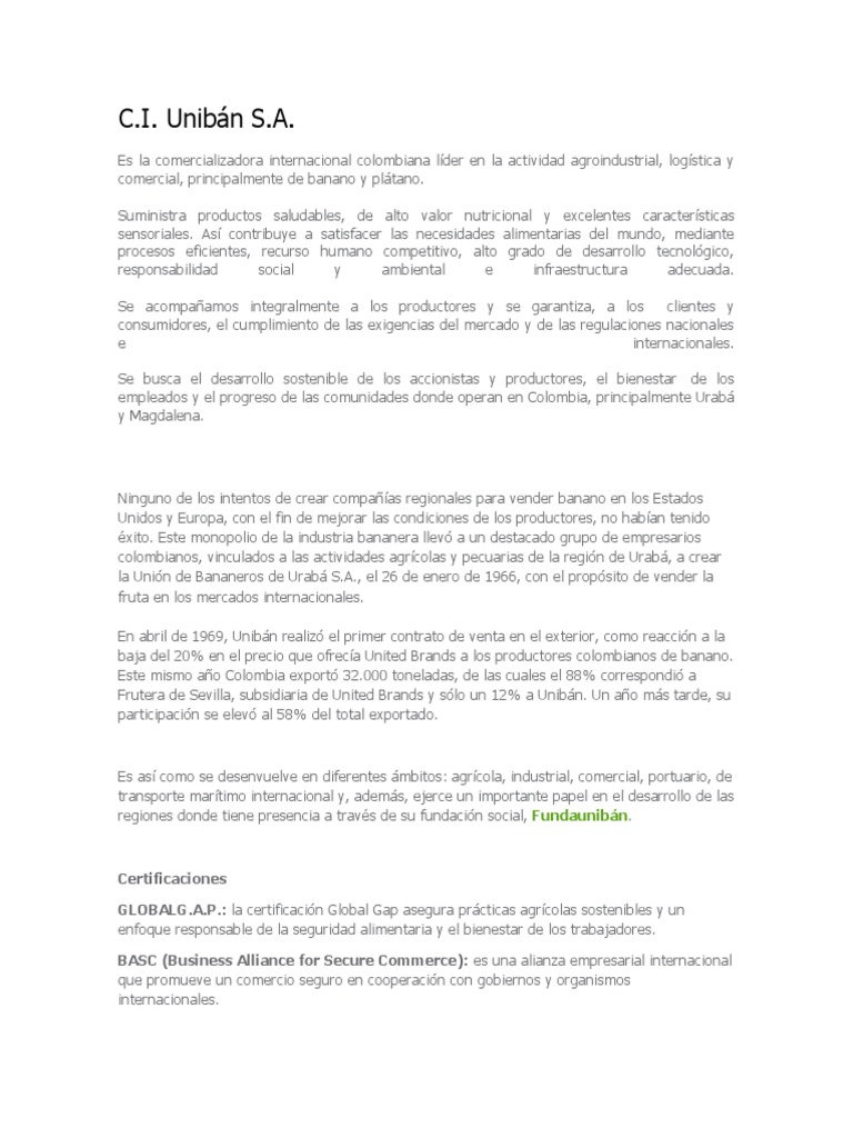 Uniban | PDF | Colombia | Desarrollo sostenible