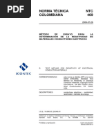 Norma Técnica Colombiana 3445 | PDF | Transformador | Ingenieria Eléctrica