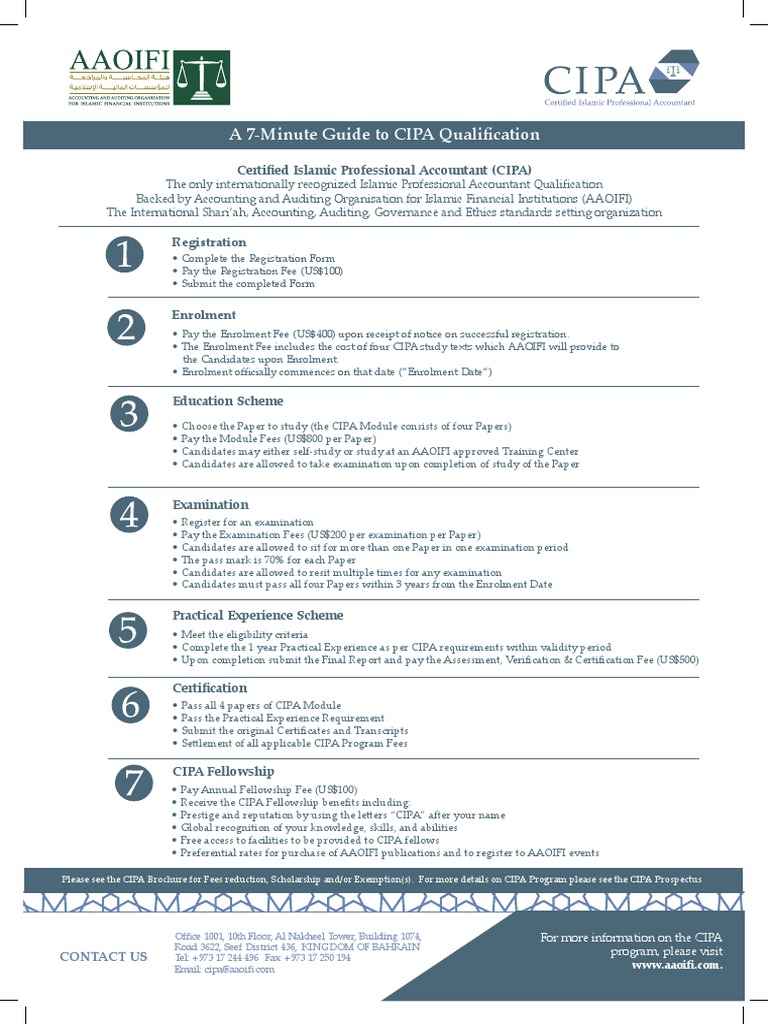 Cipa Flyer | PDF | Test (Assessment) | Accounting