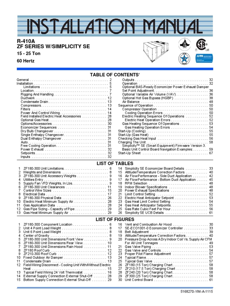 Manual de Instalacion | PDF | Hvac | Air Conditioning