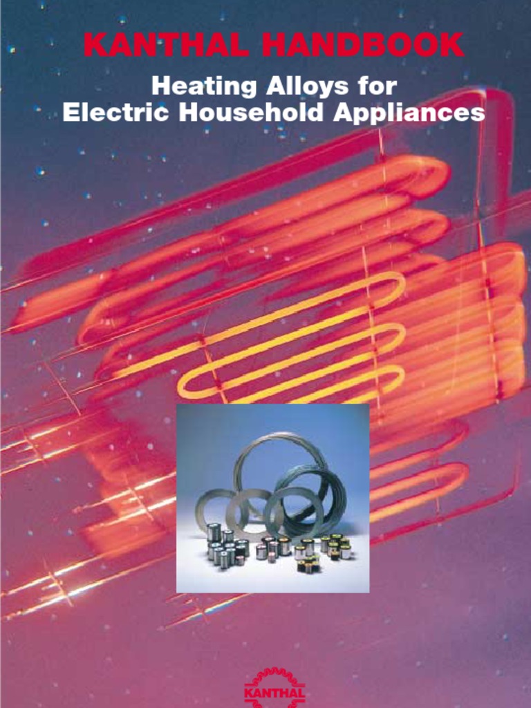 Kanthal Handbook PDF | PDF | Electrical Resistance And Conductance | Wire