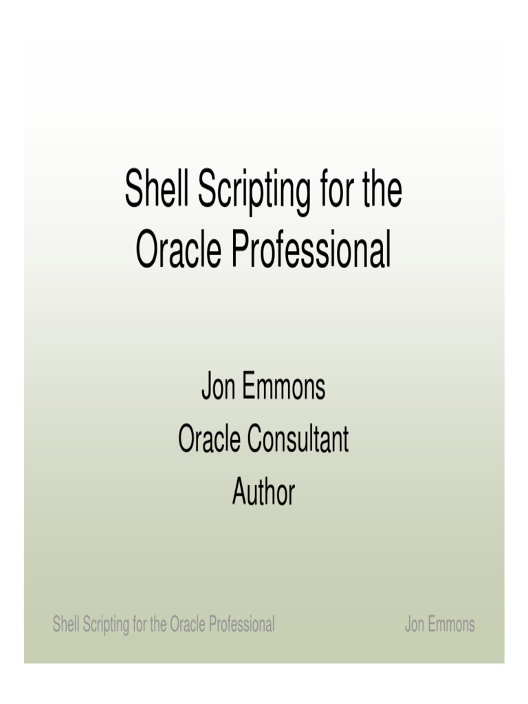 Ejemplos Shell PDF | PDF