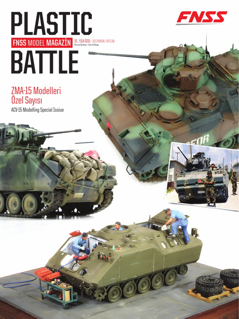FNSS PlasticBattle ACV-15 Modelling Magazine | PDF