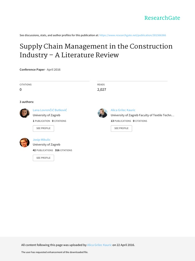 Supply Chain Management | PDF | Supply Chain Management | Procurement