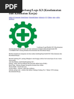 Lambang (Logo - Simbol) K3 (Keselamatan Dan Kesehatan Kerja) Beserta Arti Dan Maknanya ...