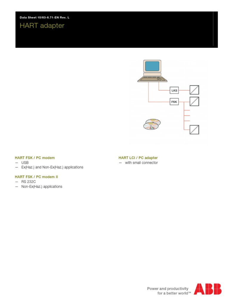 ABB CABLE | Data Transmission | Usb