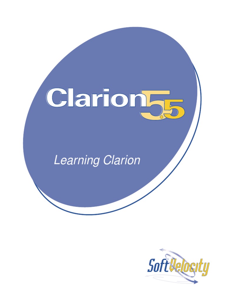 Getting Started Clarion 5 5 PDF | PDF | Computers