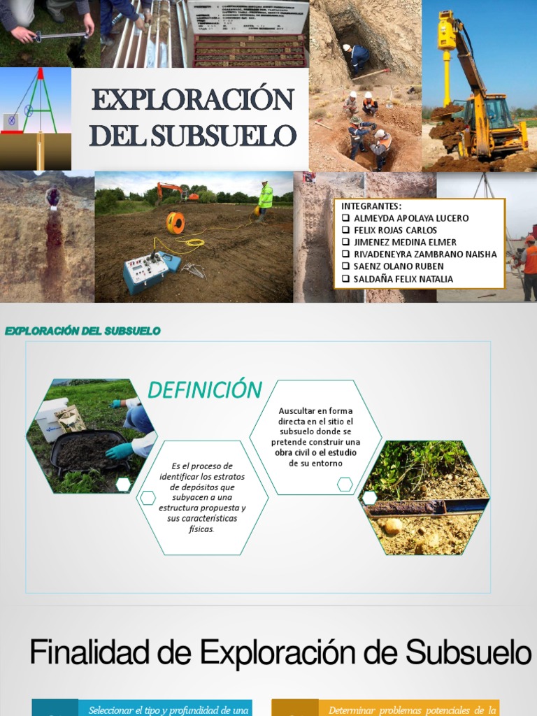 Exploración de Suelos | PDF | Fundación (Ingeniería) | Suelo