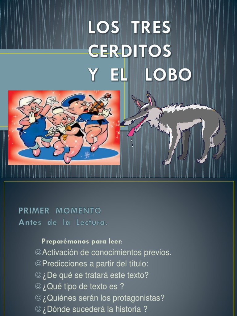 Cuento Los Tres Cerditos | PDF | Ocio
