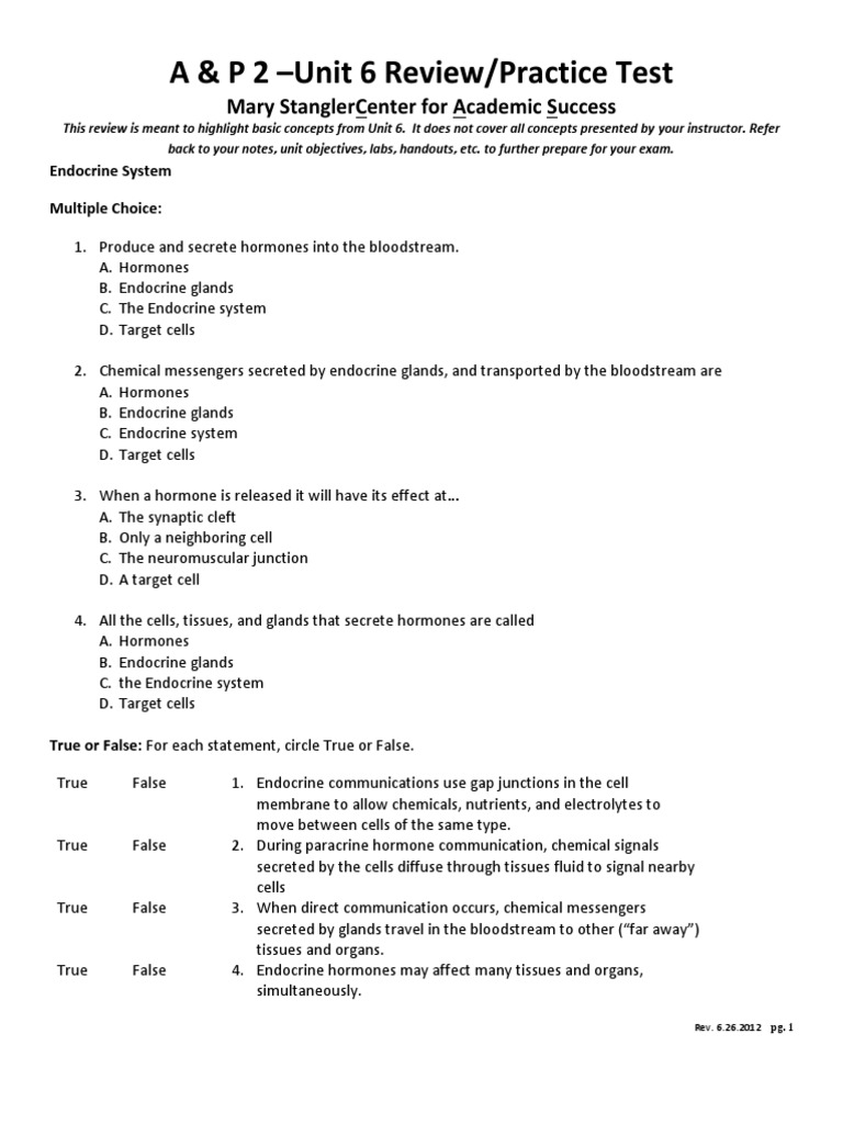 AP2 Unit 6 Exam Review CAS | PDF | Lymphatic System | White Blood Cell