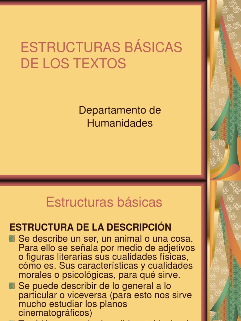 Estructuras Básicas de Textos Escritos | PDF | Filosofía | Ciencia y ...