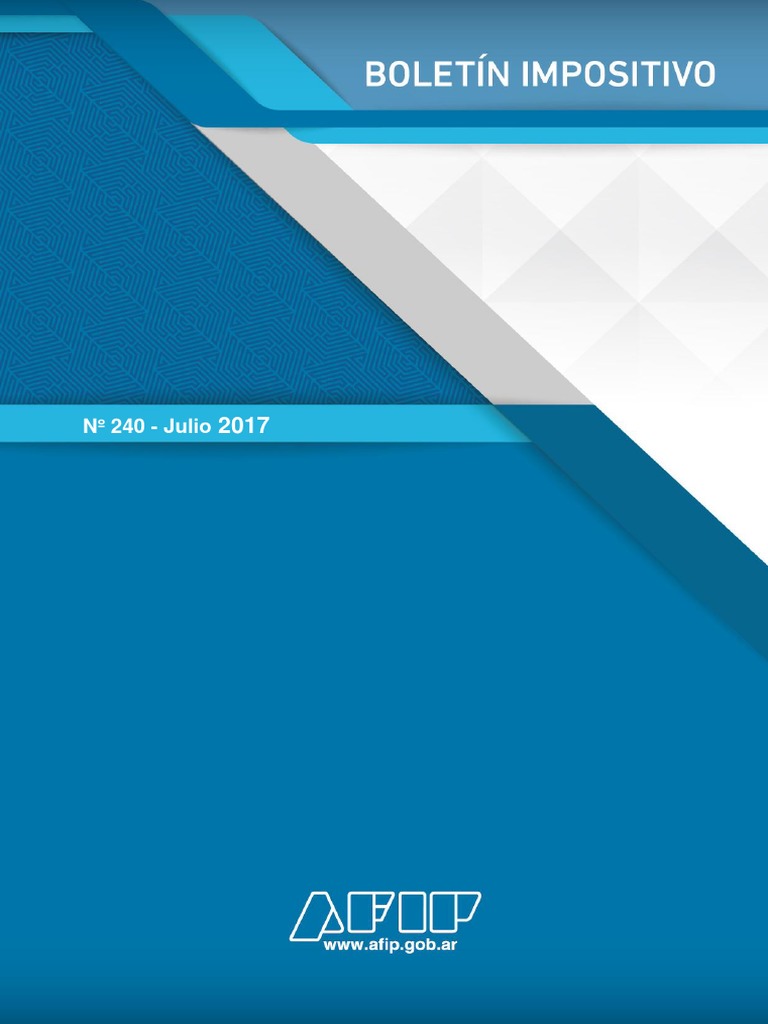 Bol Dgi 0240 1 2017 | PDF | Administración Pública | Impuestos