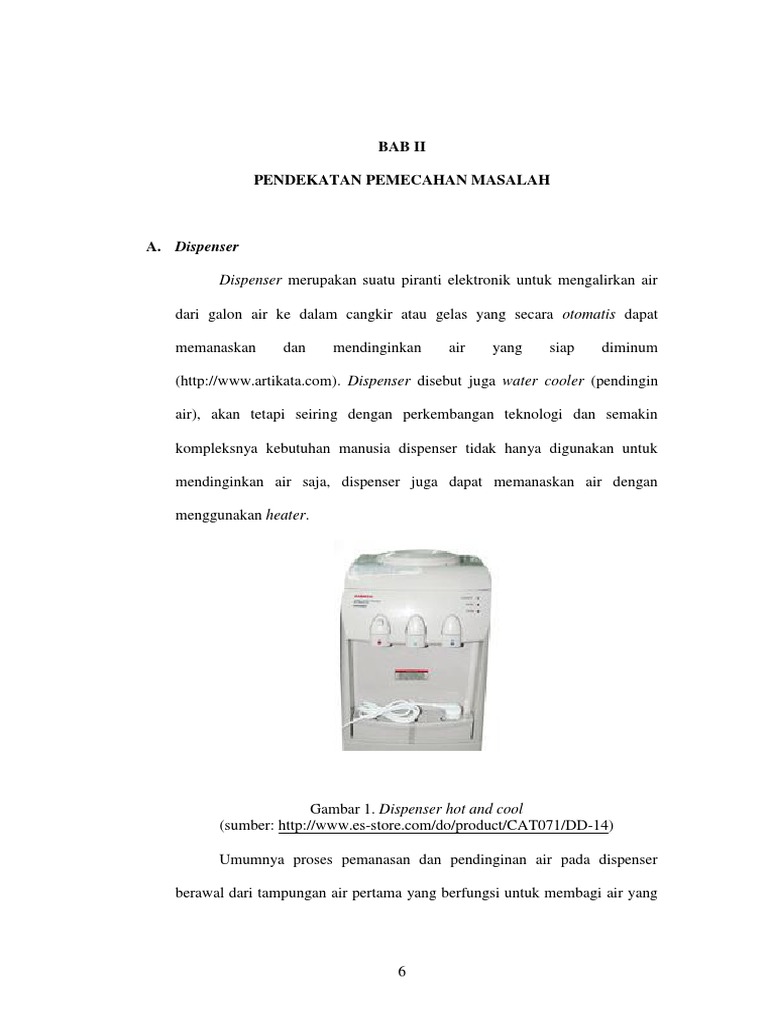 Bagian Dispenser | PDF