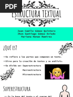 Microestructura Textual - Características y Ejemplos | PDF | Argumento ...