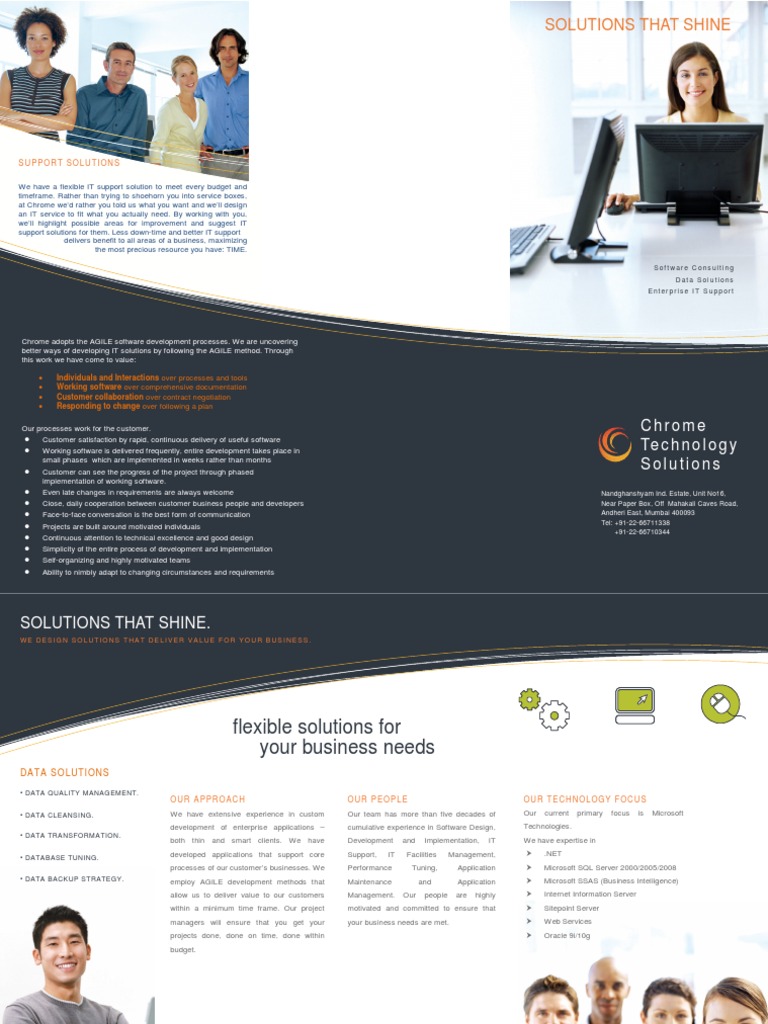 Chrome Technology Solutions | PDF | Agile Software Development ...