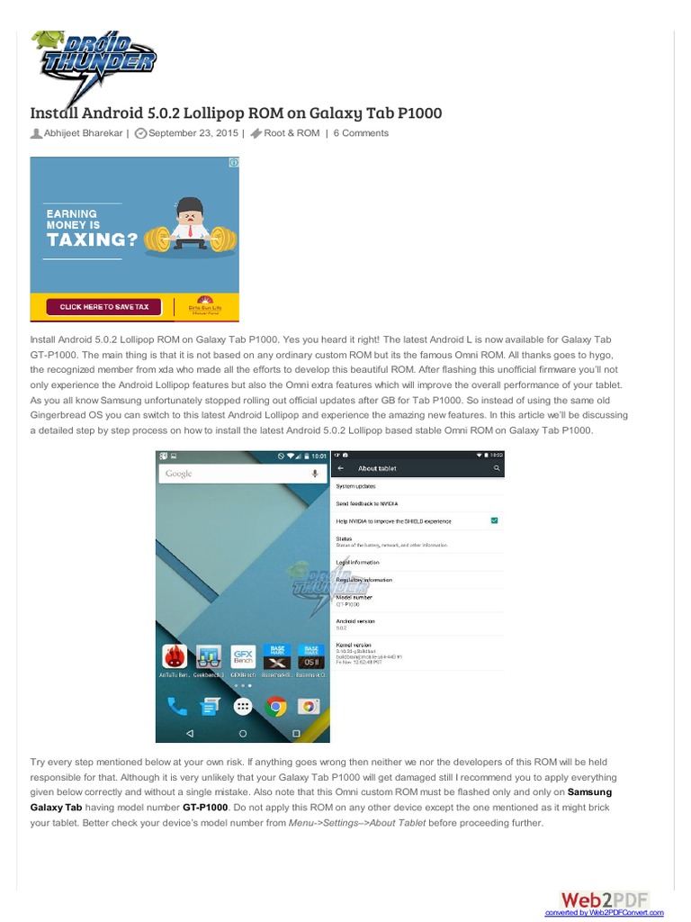 WWW Droidthunder Com | PDF | Android (Operating System) | Booting
