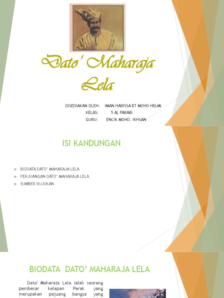 Dato' Maharaja Lela | PDF