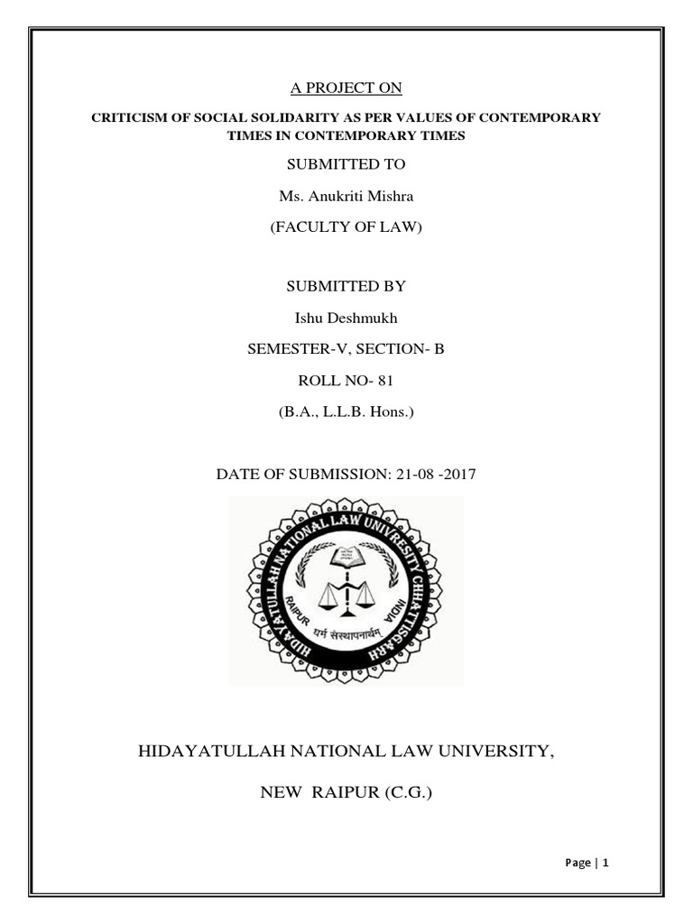 Jurisprudence Project 5th Sem | PDF | Jurisprudence | Sovereign State