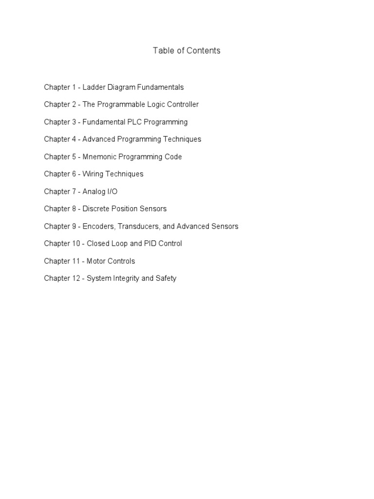 Programmable Logic Controllers Programming Methods & Applications | PDF