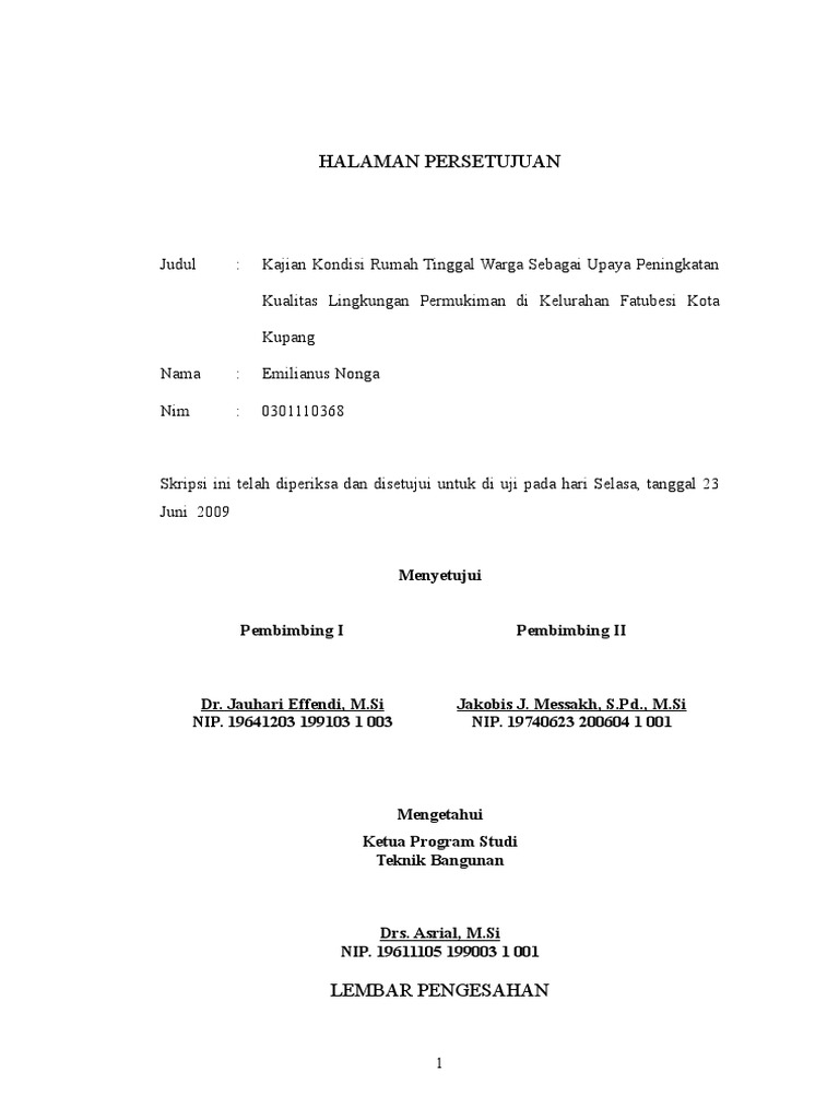 Lampiran Skripsi | PDF