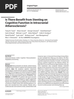 2022 - Benaim - Cognitive Assessment Scale For Stroke Patients (CASP ...