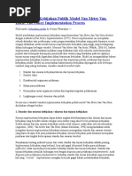 Teori Implementasi Kebijakan Grindle | PDF