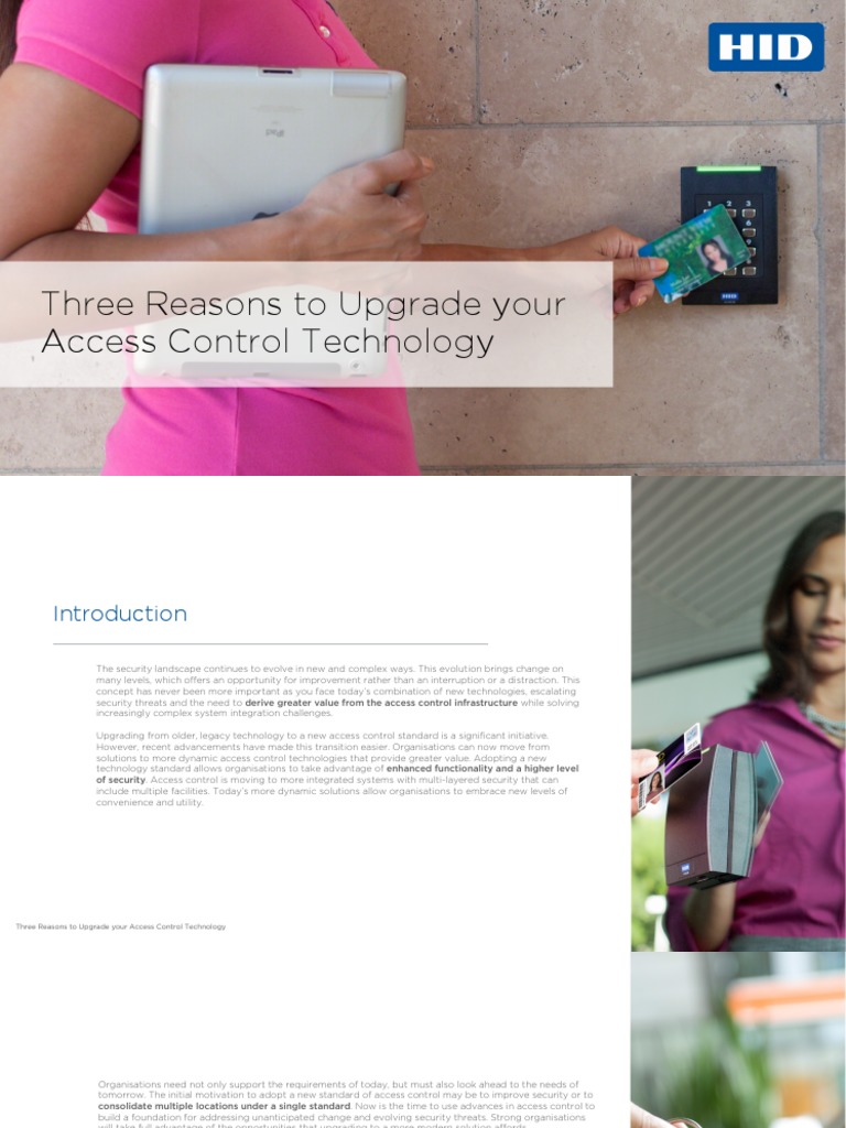 Ebook - Three Reasons To Upgrade Your Access Control Technology ...