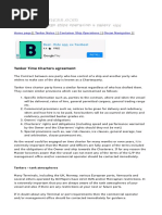 Charter Party Agreement Overview | PDF | Cargo | Ships