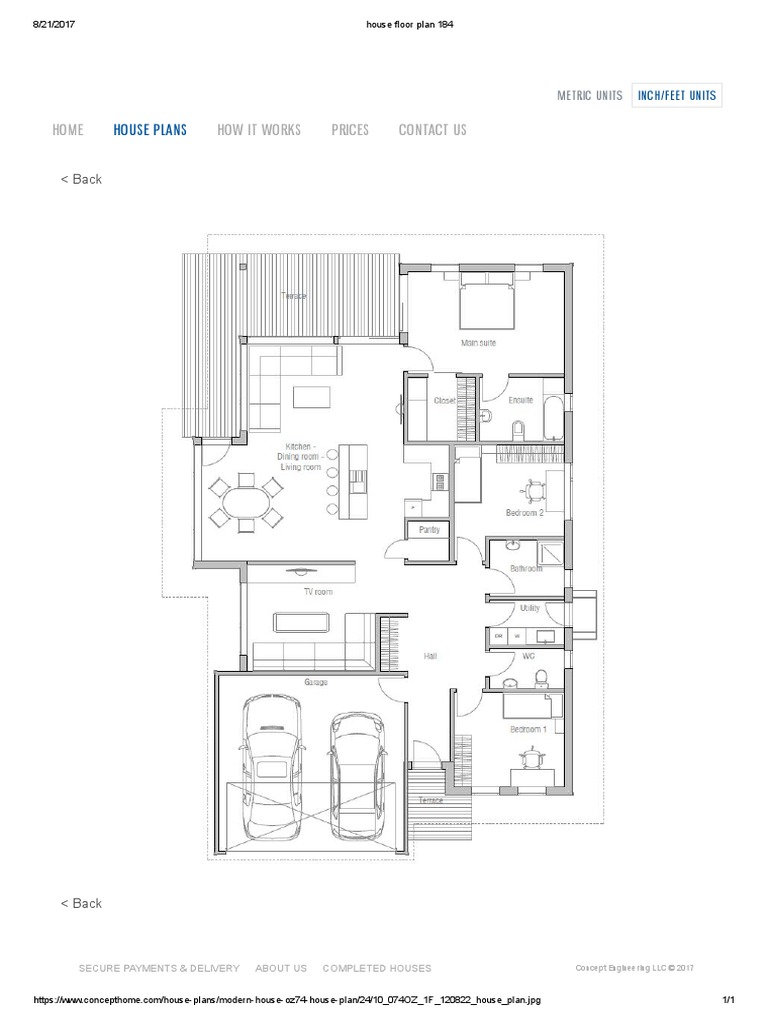 House Floor Plan 184 | PDF
