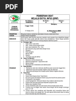 Sop Injeksi Intravena Melalui Infus | PDF