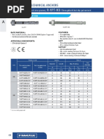 Anchor Bolts Torque Values | PDF
