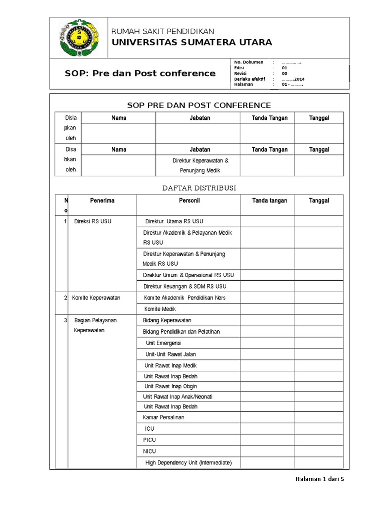 Sop Ruang Anak | PDF