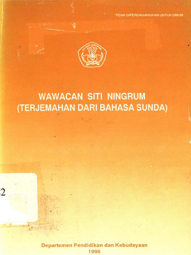 Wawacan Siti Ningrum | PDF