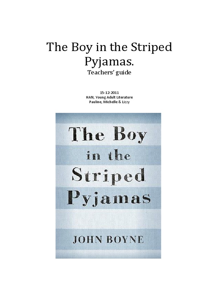 Boy in Striped Pyjamas - John Boyne Pauline Michelle Lizzy | PDF | The ...