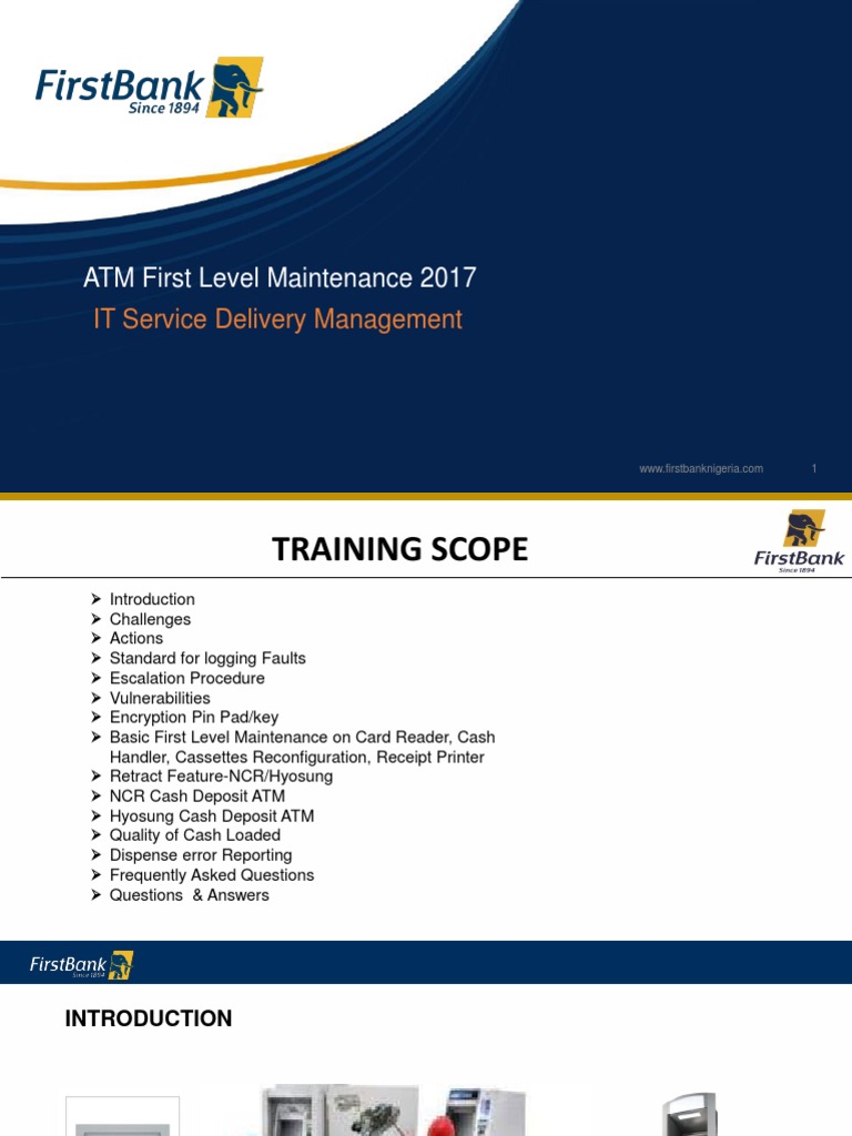 FLM Slide | PDF | Automated Teller Machine | Personal Identification Number