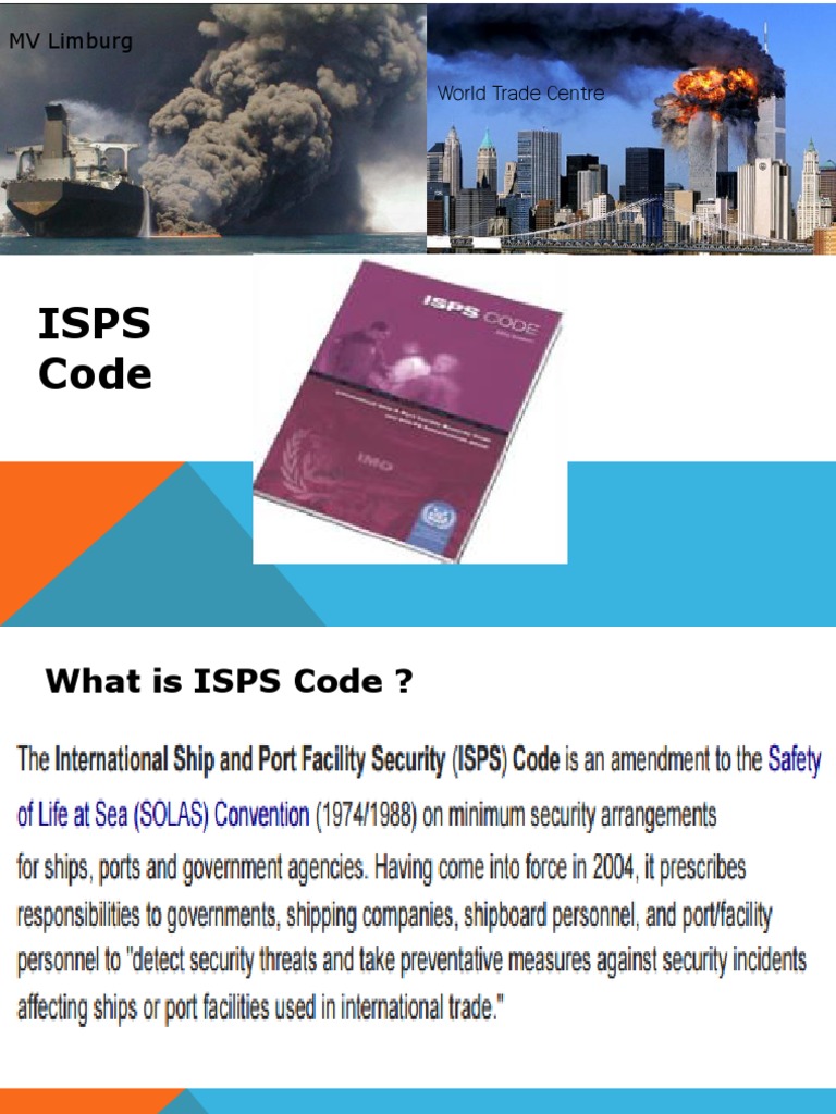 Isps Code: MV Limburg World Trade Centre | PDF | Water Transport | Shipping