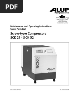 Manual Instrucoes ALUP | PDF | Gas Compressor | Valve