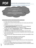 Grade 12 TRC Notes | PDF | Justice | Crime & Violence